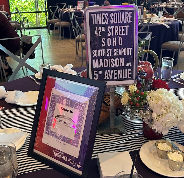 Epilepsy Foundation of Arizona Epilep-TEA Party 2023 - Jaburg Wilk